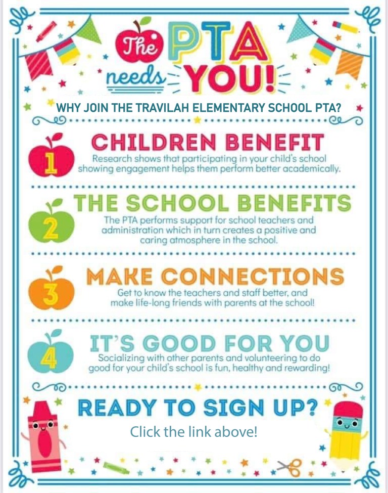 Join the PTA | Travilah Elementary School PTA